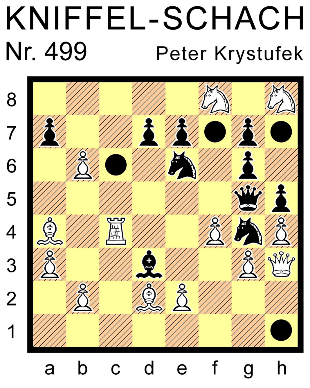 Kniffel-Schach Nr. 499 - Deutsche Allgemeine Zeitung